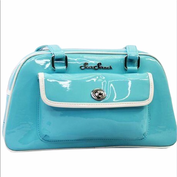 Star Struck Clothing | Bags | New Galaxy Retro Bluewhite Handbag | Poshmark